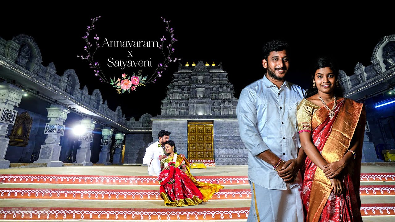 Annavaram x Satyaveni Pre wedding Outdoor 4k Song - YouTube