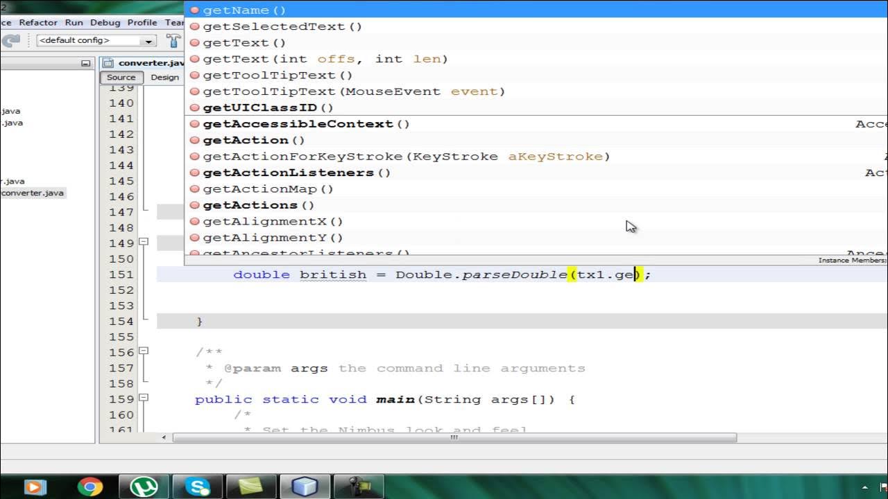 How To Make Currency Converter In JAVA J frame - YouTube