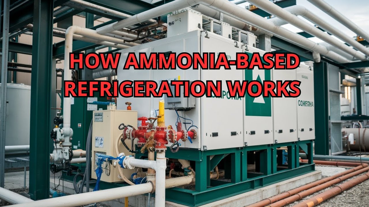 How Ammonia Based Refrigeration Works and Where It Is Used 🔧 ️ - YouTube