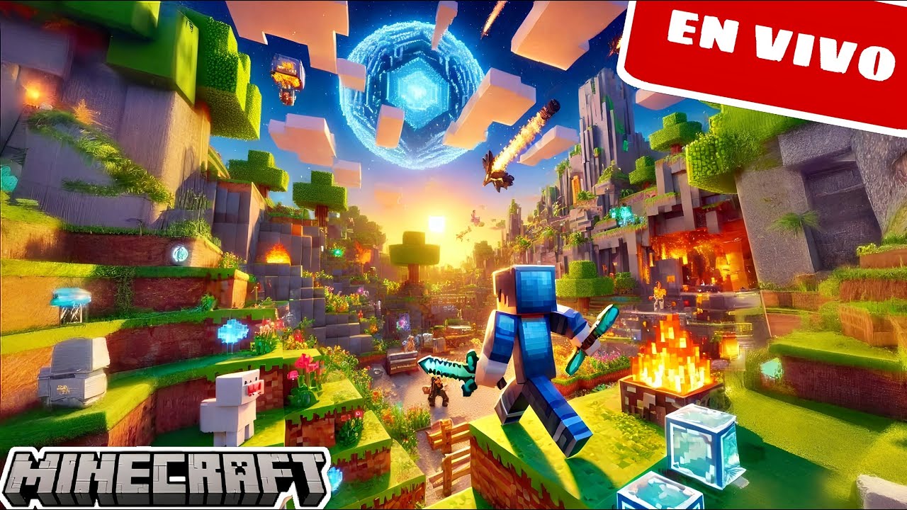 GANANDO en Minecraft (Eso intento) #shortslive #minecraft #live - YouTube