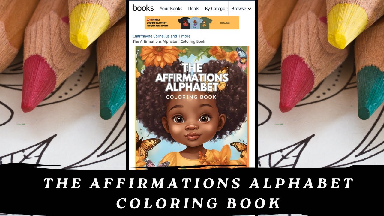 The Affirmations Alphabet Coloring Book | Amazon Finds - YouTube