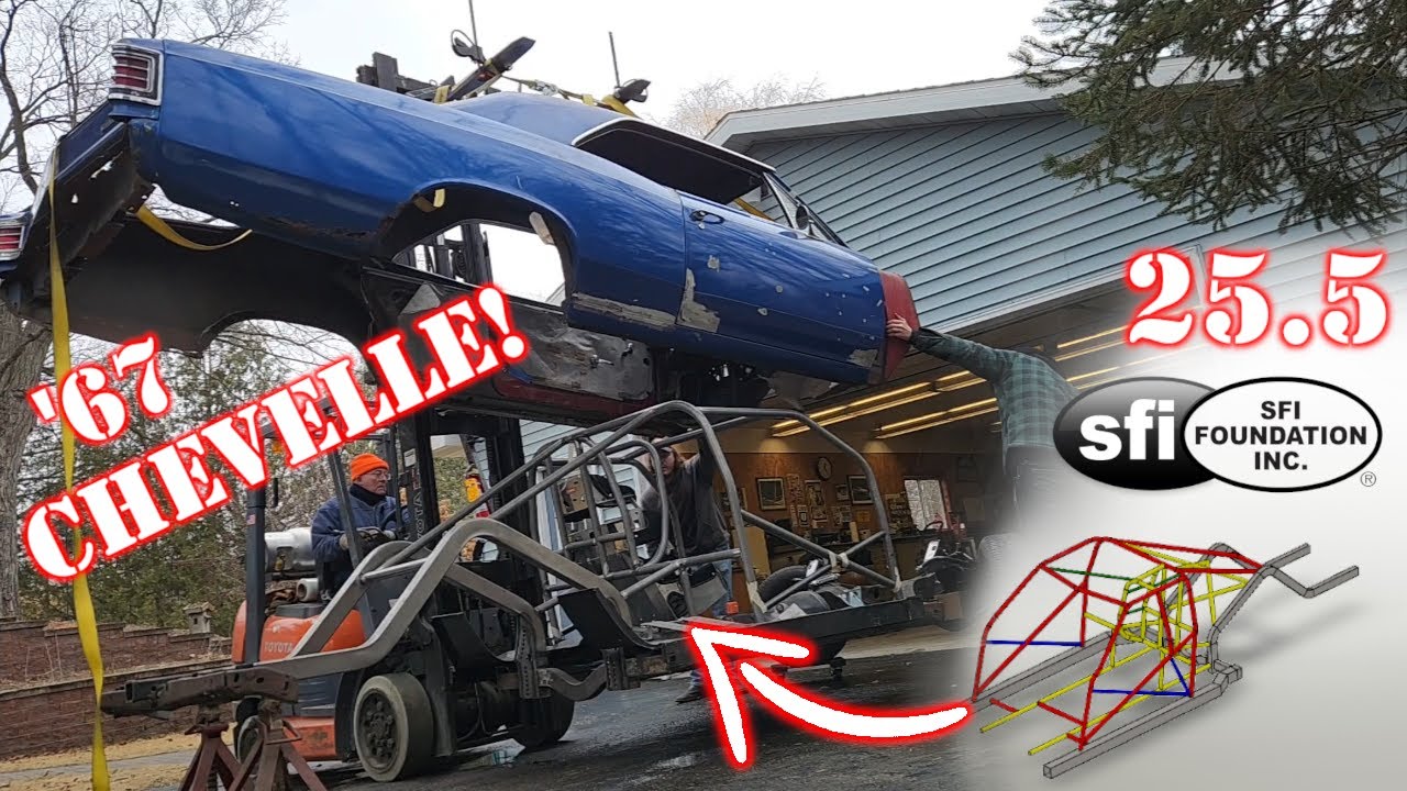 How to Build a 25.5 SFI Roll Cage for a '67 Chevelle - YouTube