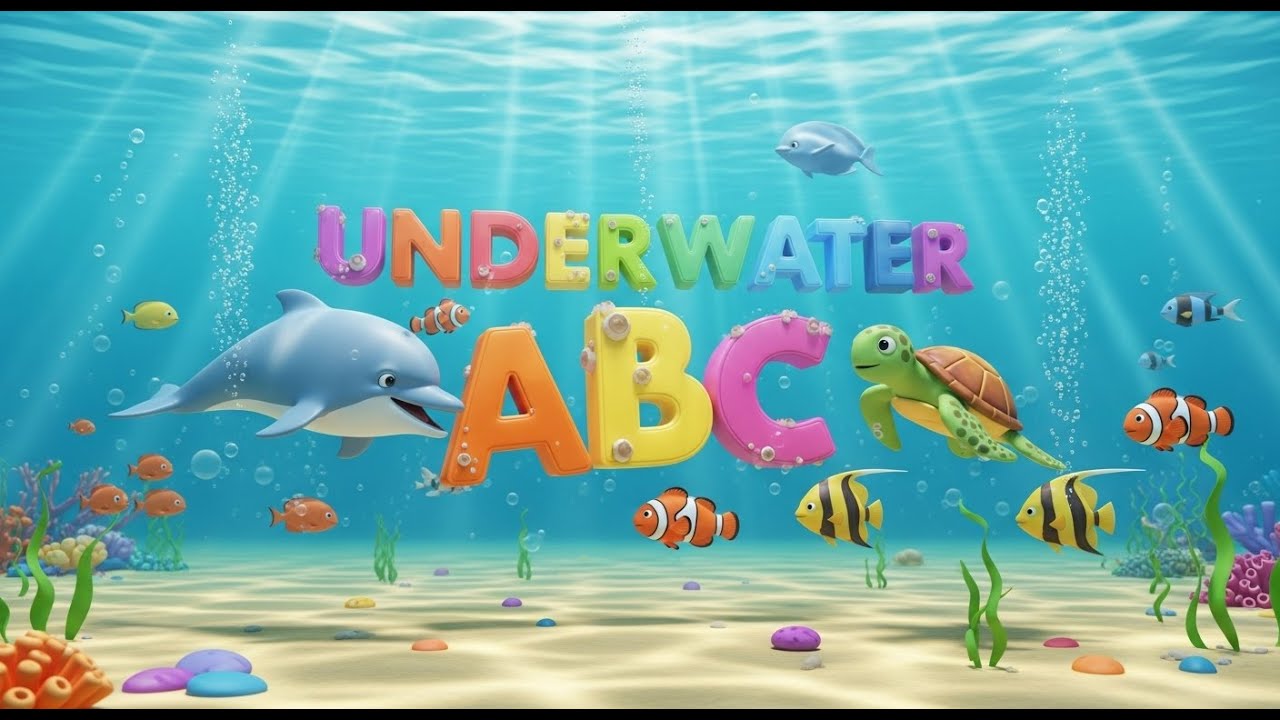 Underwater Alphabet Adventure | Learn ABCs with Ocean Friends ...