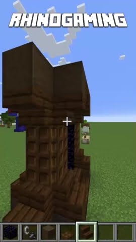 Dark Oak Nether Portal Build For Your Minecraft World! #shorts - YouTube