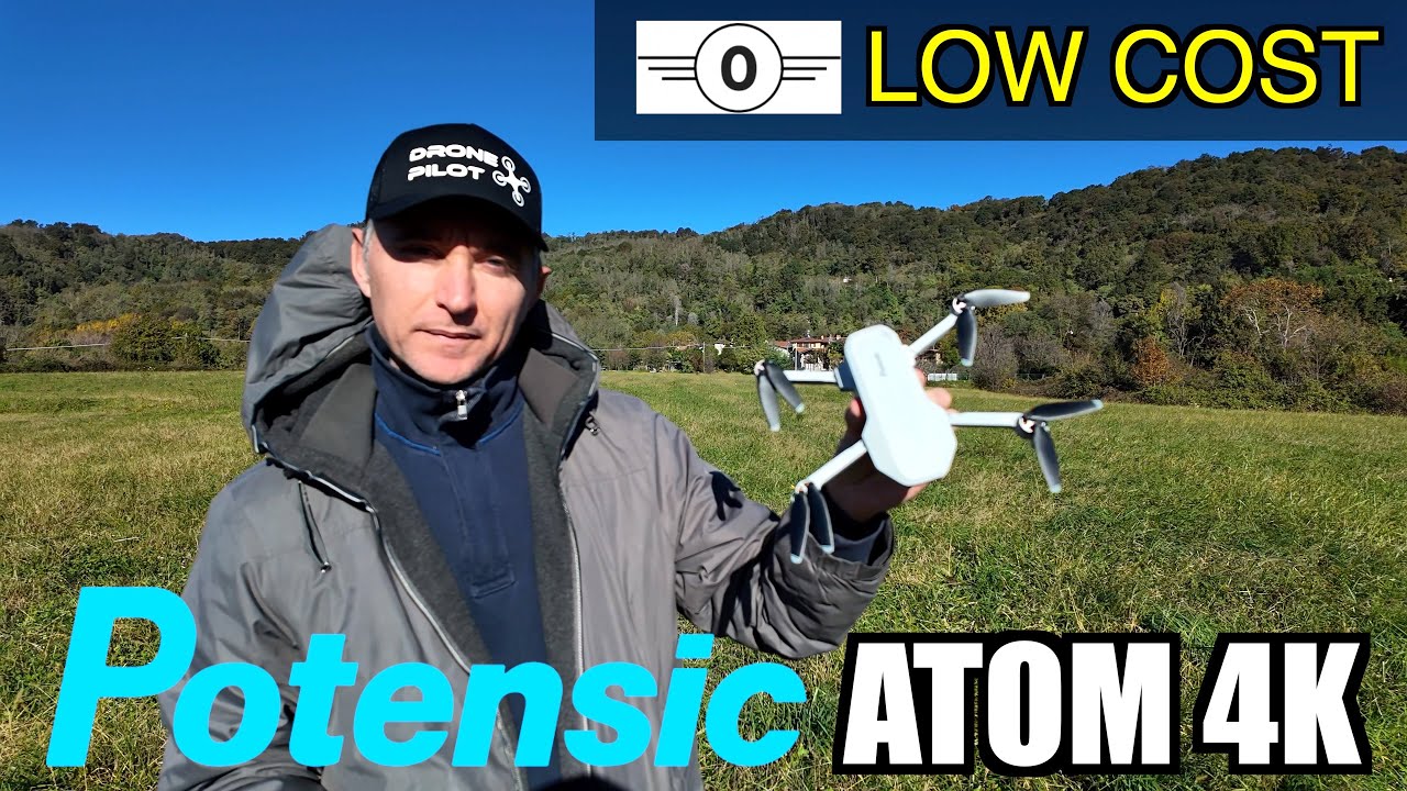 POTENSIC ATOM 4K Ecco il test del C0 LOW COST - YouTube