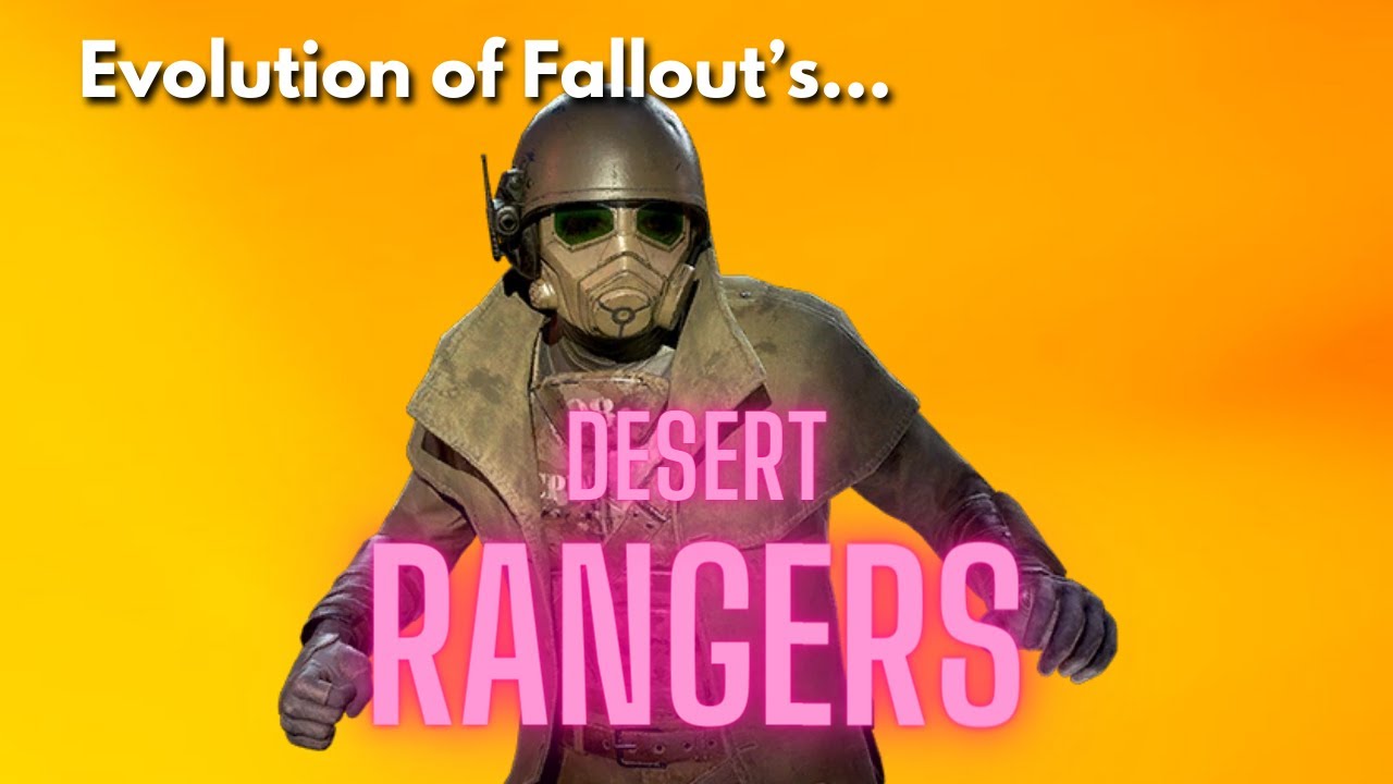 Evolution of Fallout's Desert Rangers - YouTube