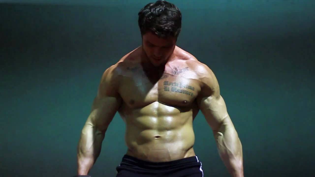 Michael Toscano MET-Rx Workout - YouTube