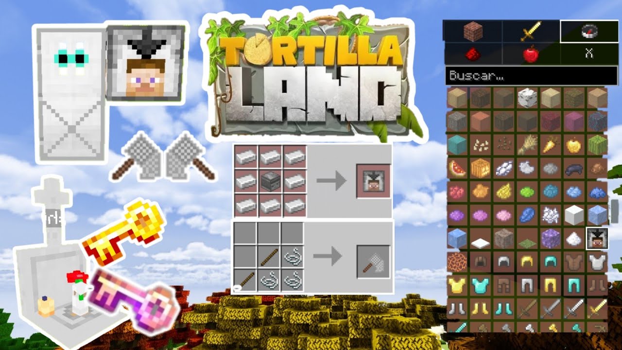 MODS DE TORTILLALAND PARA MINECRAFT PE 1.17 (Parte 2) - YouTube