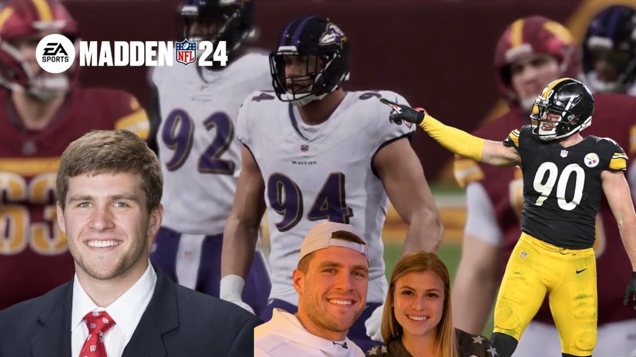 Madden 24 Franchise Career Mode Edge Rusher | I think im TJ Watt - YouTube