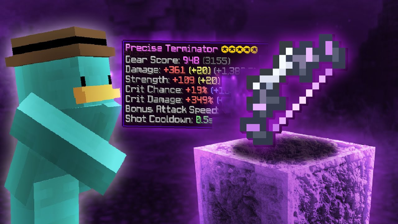 GETTING MY SECOND TERMINATOR!! (Hypixel Skyblock Ironman Stream ...