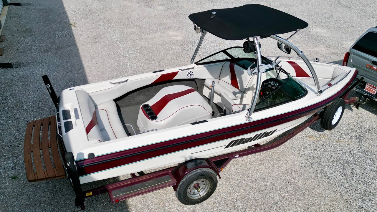 SOLD - 1995 Malibu Sunsetter Open Bow Ski Boat near Norris Lake ...