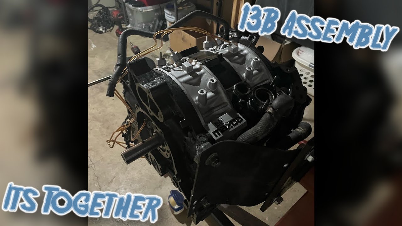 Finally Putting The 13B Rotary Back Together (Rx-8 Build Series Ep 11 ...