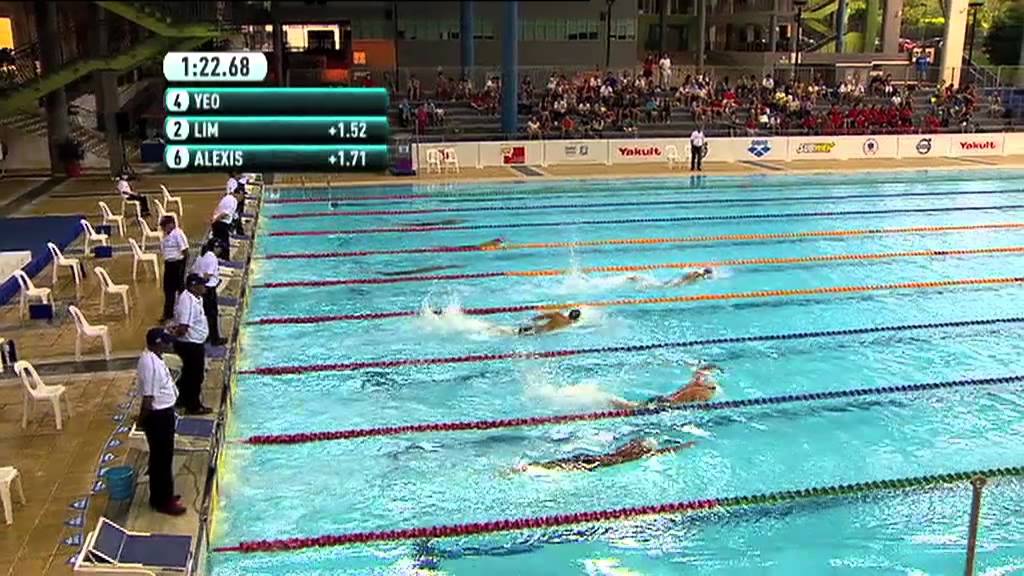 200m Freestyle (Men's): Southeast Asian Swimming Championship - YouTube