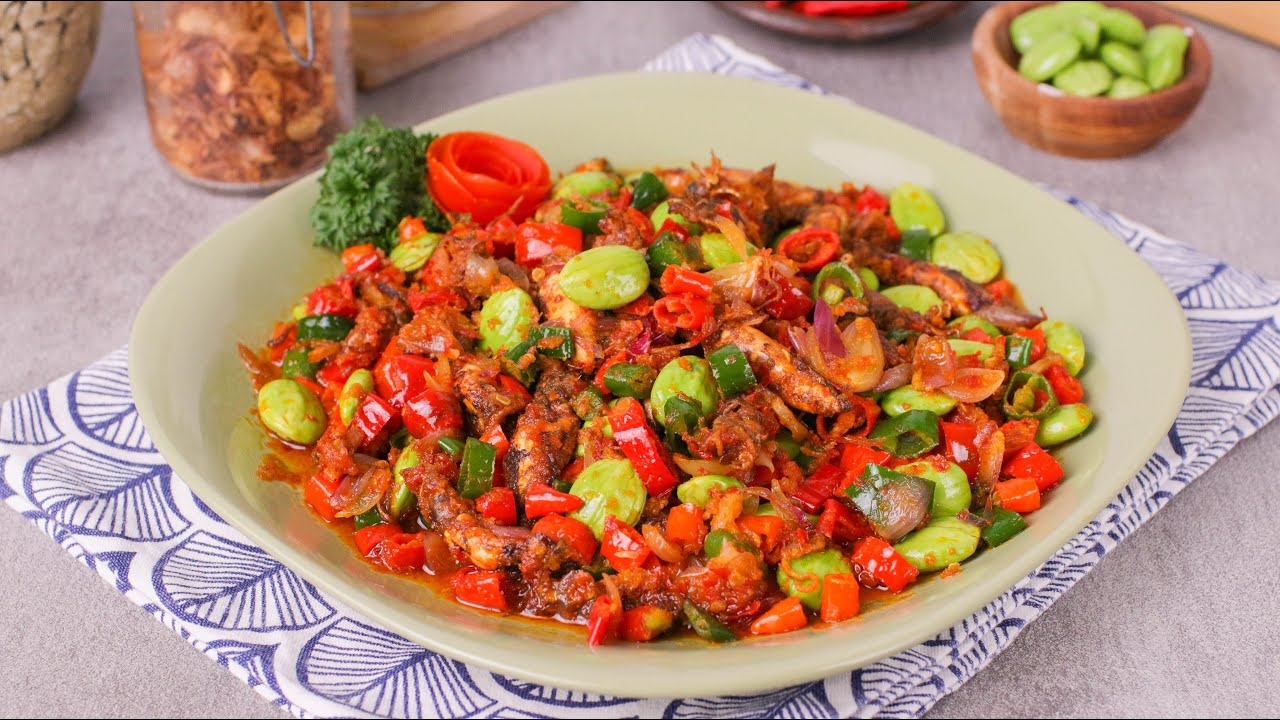 Cumi Asin Sambal Pete - Menu Makanan Simple Rumahan - YouTube