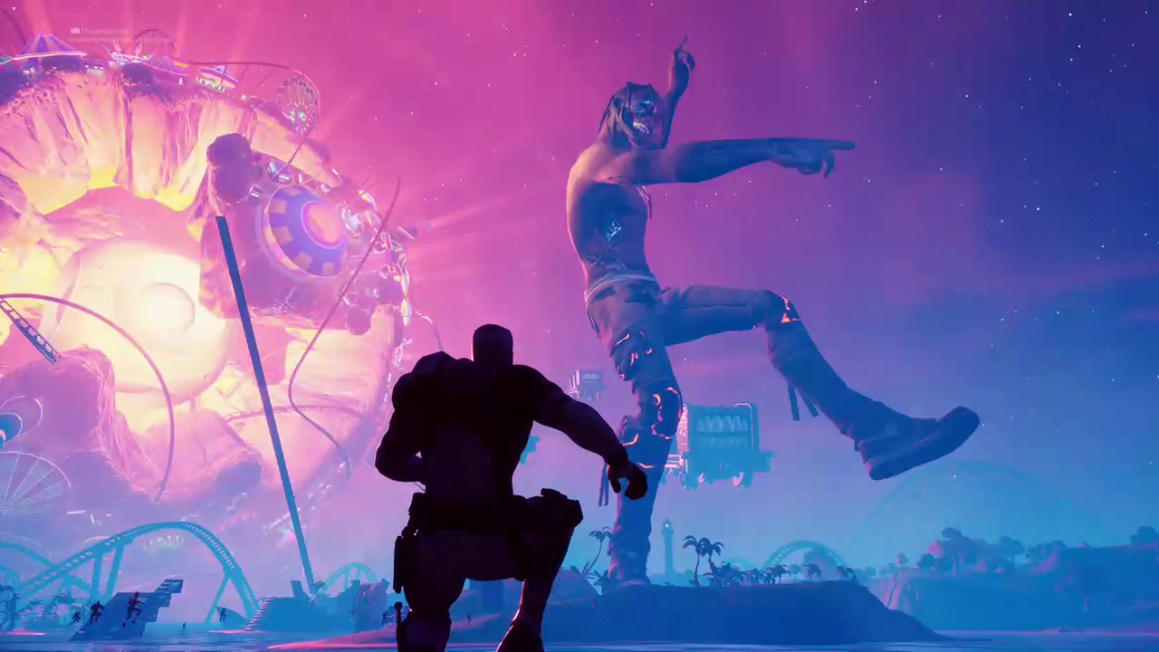 Travis Scott Astronomical Fortnite Event! - YouTube