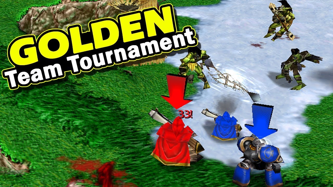 Warcraft 3 | Custom | Golden Team Tournament - YouTube