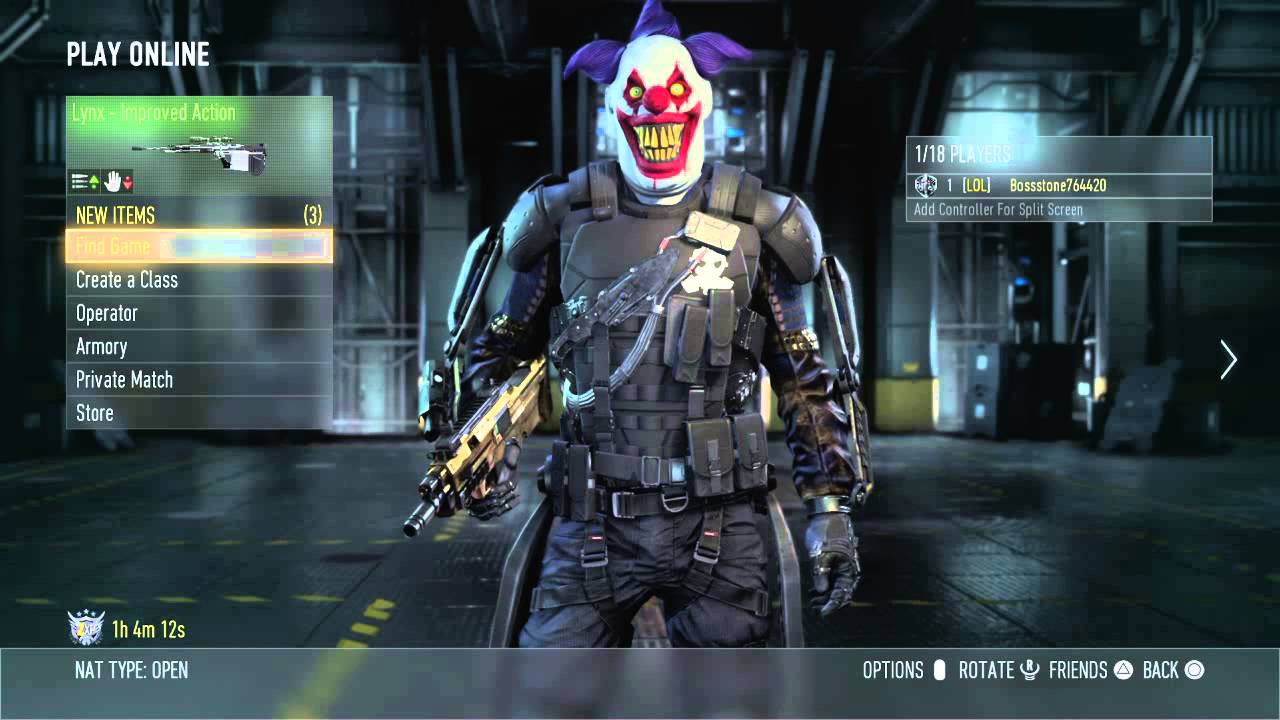 Call of Duty®: Advanced Warfare ----We got new weapons, and the clown ...