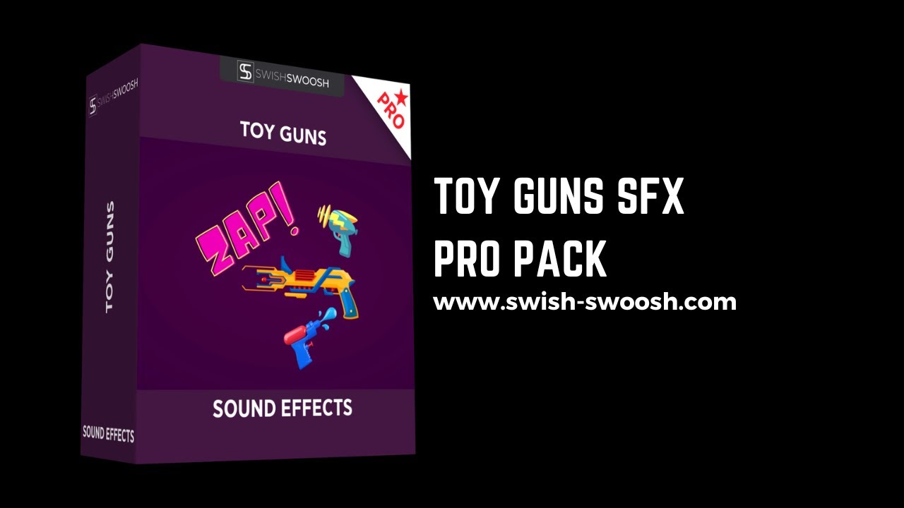 Toy Guns Sound Pack for Sound Professionals - YouTube