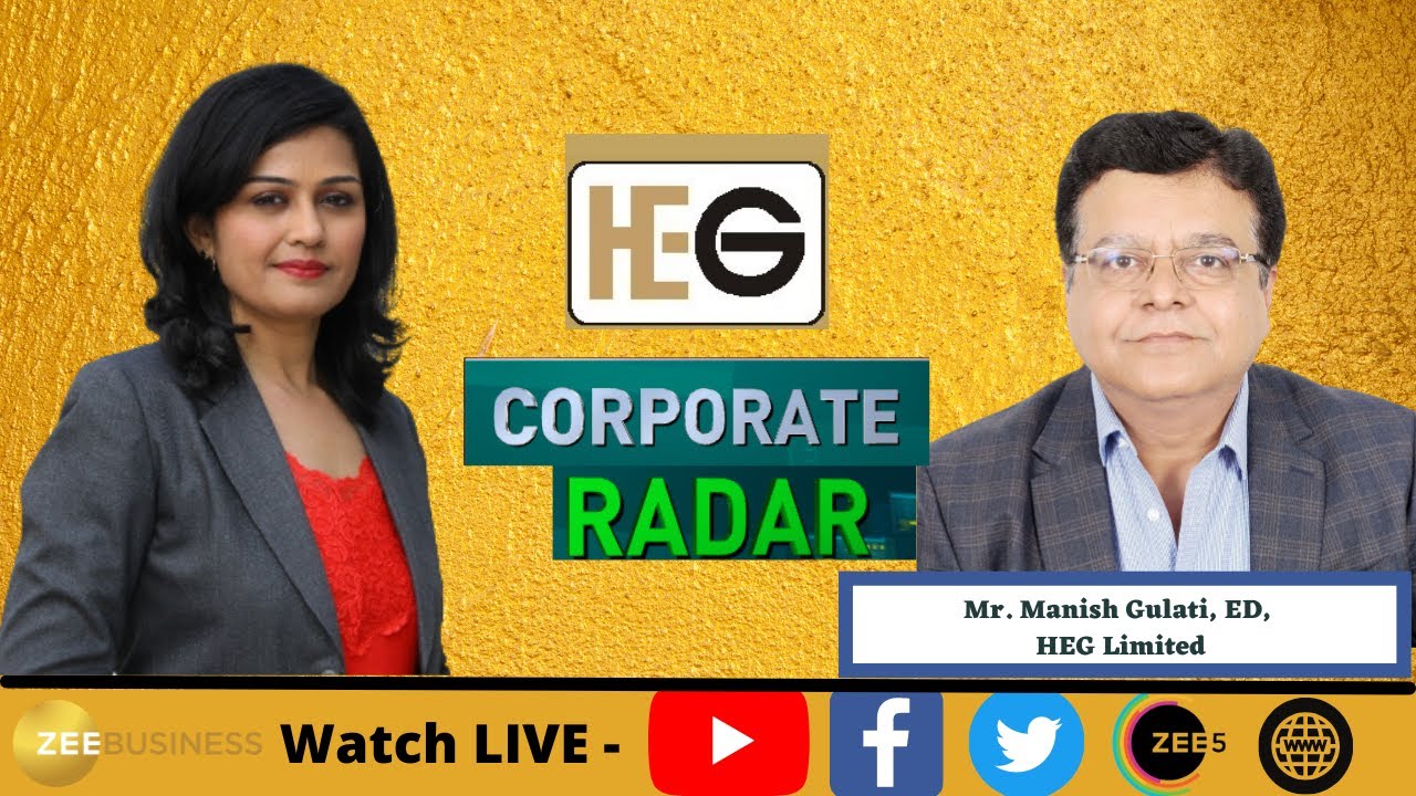 HEG ED Manish Gulati In Talks With Zee Business - YouTube