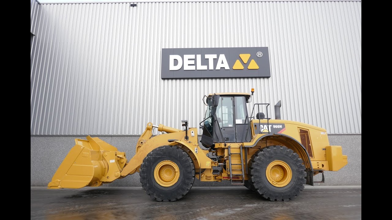Demonstration video Caterpillar 966H Wheel Loader - YouTube