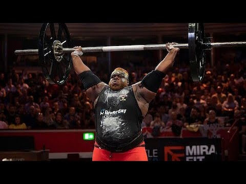 iron biby best Strongest Man | iron biby world record axle the Beast's ...