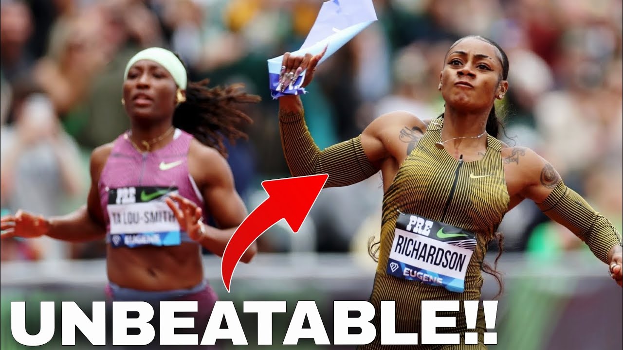 Shacarri Richardson JUST DEMOLISHED Her Competition in 100m Race - YouTube