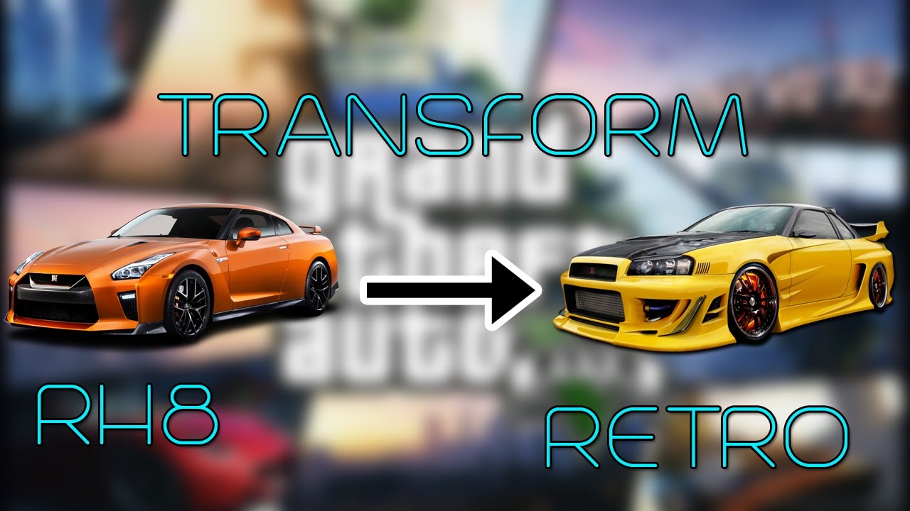 GTA V - TRANSFORMING ELEGY RH8 TO ELEGY RETRO CUSTOM - YouTube
