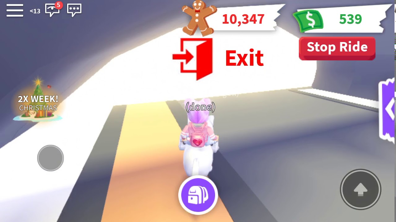 Part 2 of roblox adopt me making a neon ride fly pet - YouTube