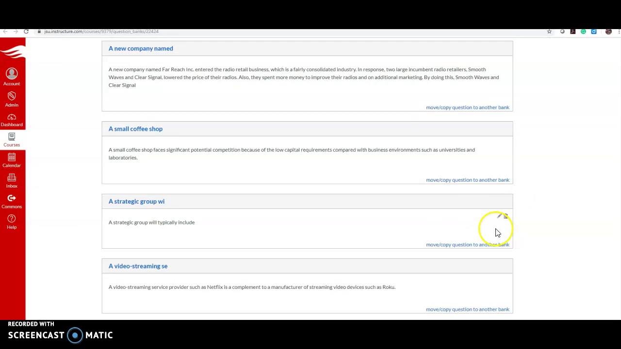 Find And Edit Question Bank In Canvas YouTube Find And Edit Question Bank In Canvas YouTube