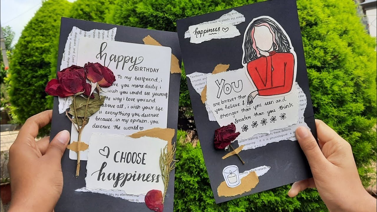 VINTAGE CARD MAKING IDEA /VINTAGE CARD /VINTAGE DIY STEP BY STEP /CARD ...