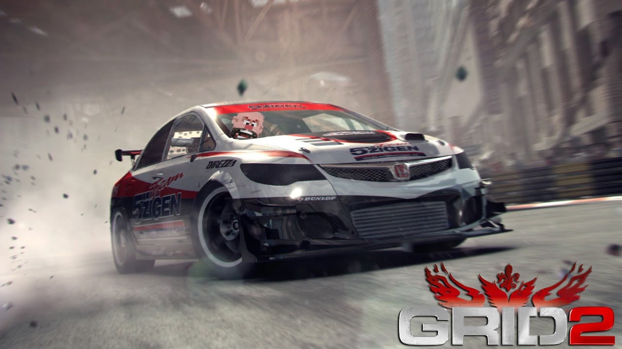 GRID 2 • PS3 • Replay Footage • Hilarious Finish - YouTube
