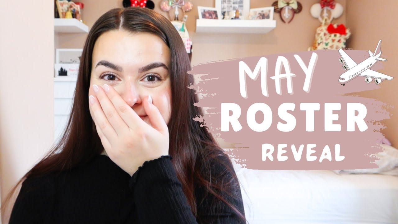 MAY ROSTER REVEAL! | Where I'm Flying To As Cabin Crew - YouTube