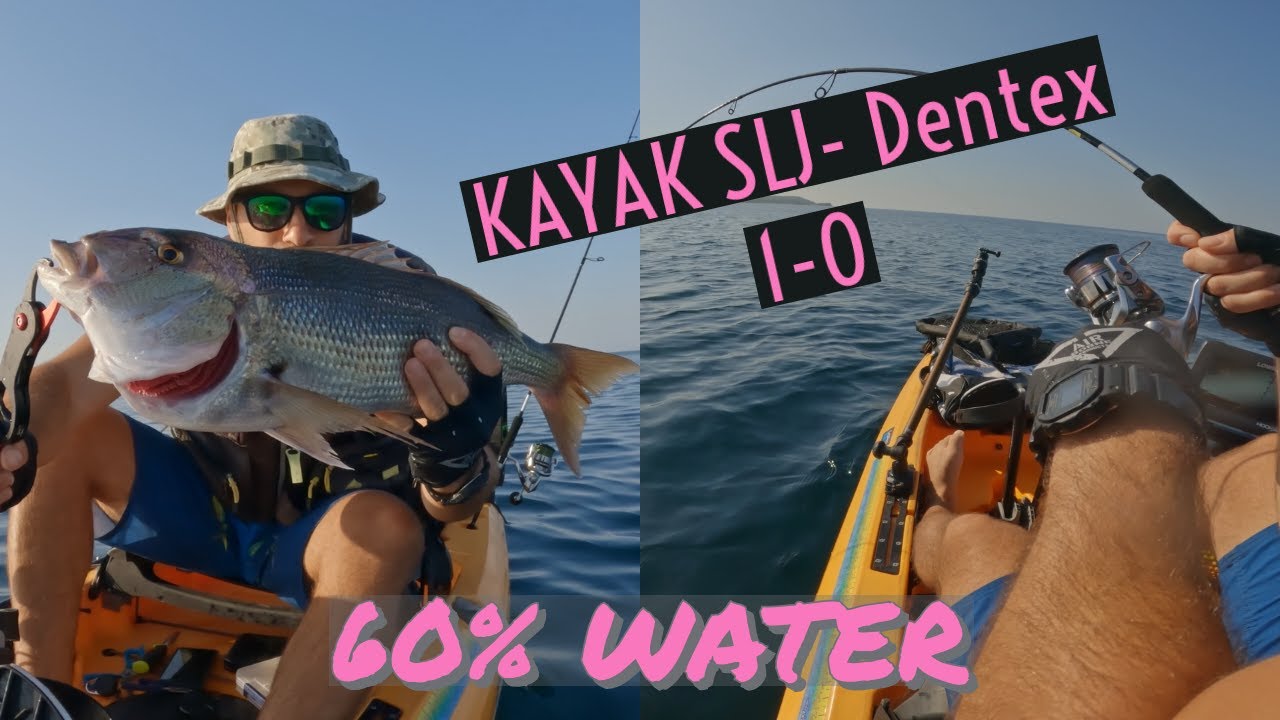 Συναγρίδα με super light jigging Ψάρεμα με καγιάκ. Kayak fishing ...