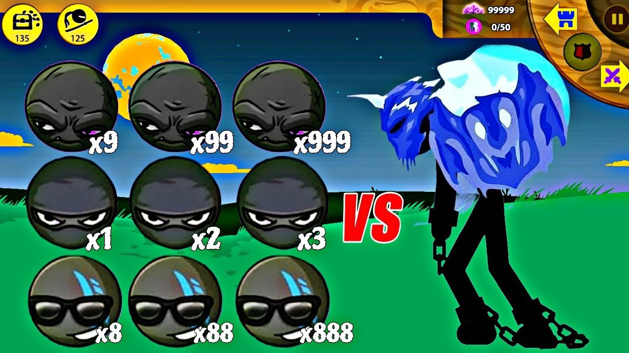 MEGA POWER 9999 HP ICE MINER GIANT ATTACK FINAL BOSS MAX 10000 HP ...