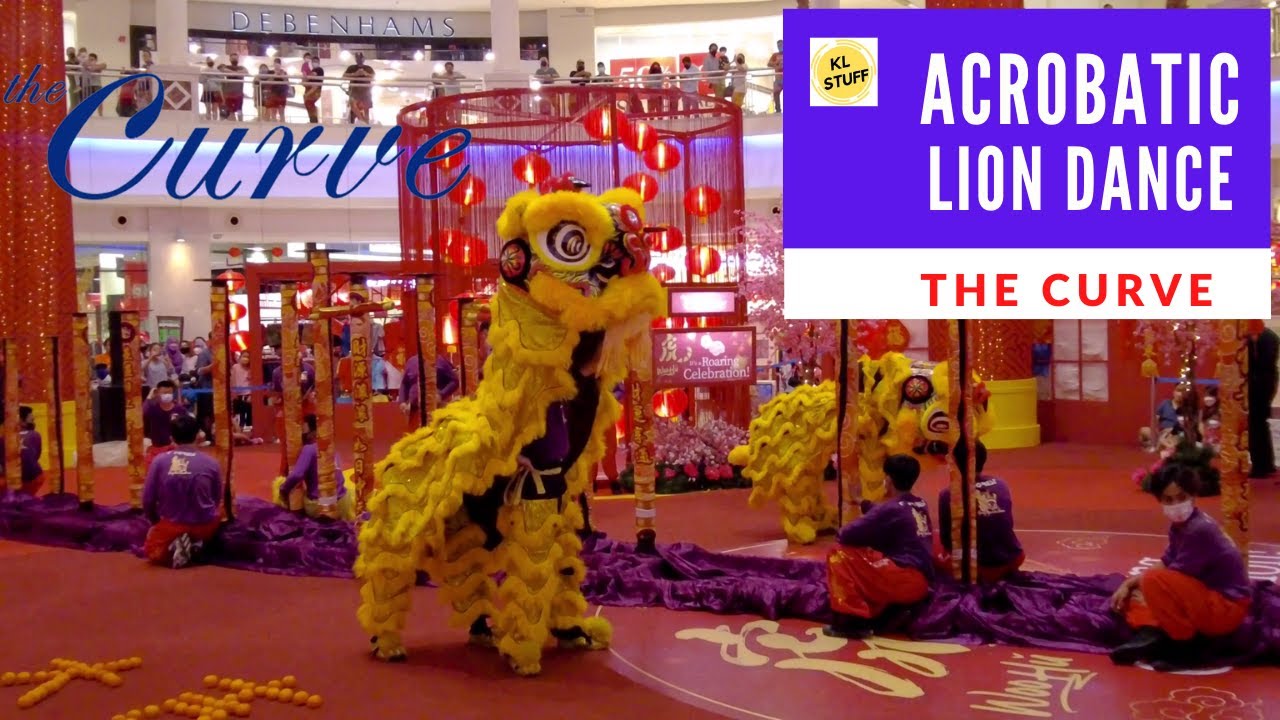2022 Lion Dance Performance @ The Curve (29/01/2022) - YouTube