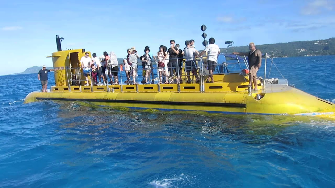 Saipan, submarine tour - YouTube