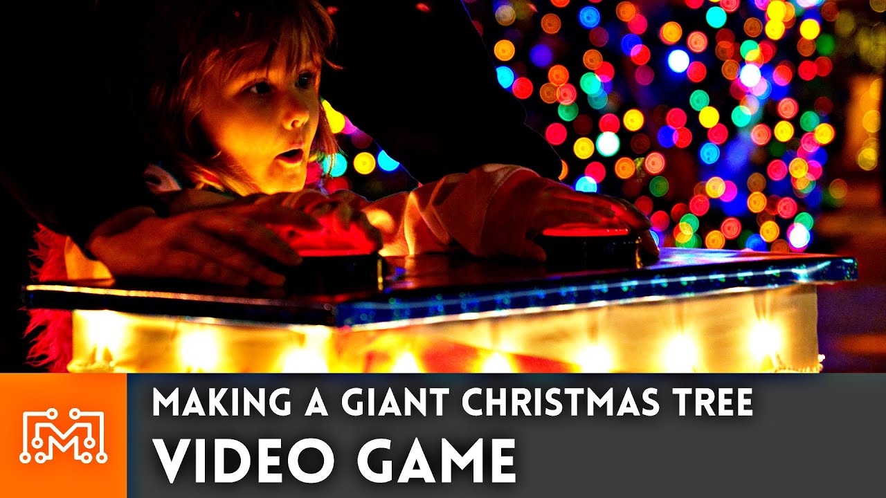 Spice Up Your Christmas Tree By Making It A Video Game - Make: