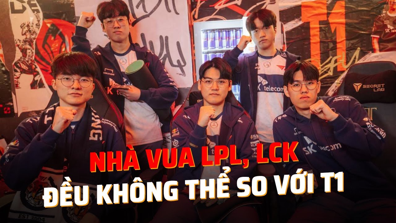 Điểm tin LMHT ngày 12/5: Nhà vua LPL, LCK không thể so với T1, Một suất dự LPL trị giá 300 tỷ ...