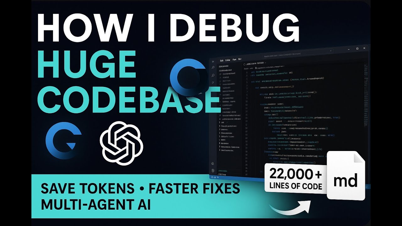How I Debug Large Apps Using AI Agents & Code Snapshots | Save Tokens ...