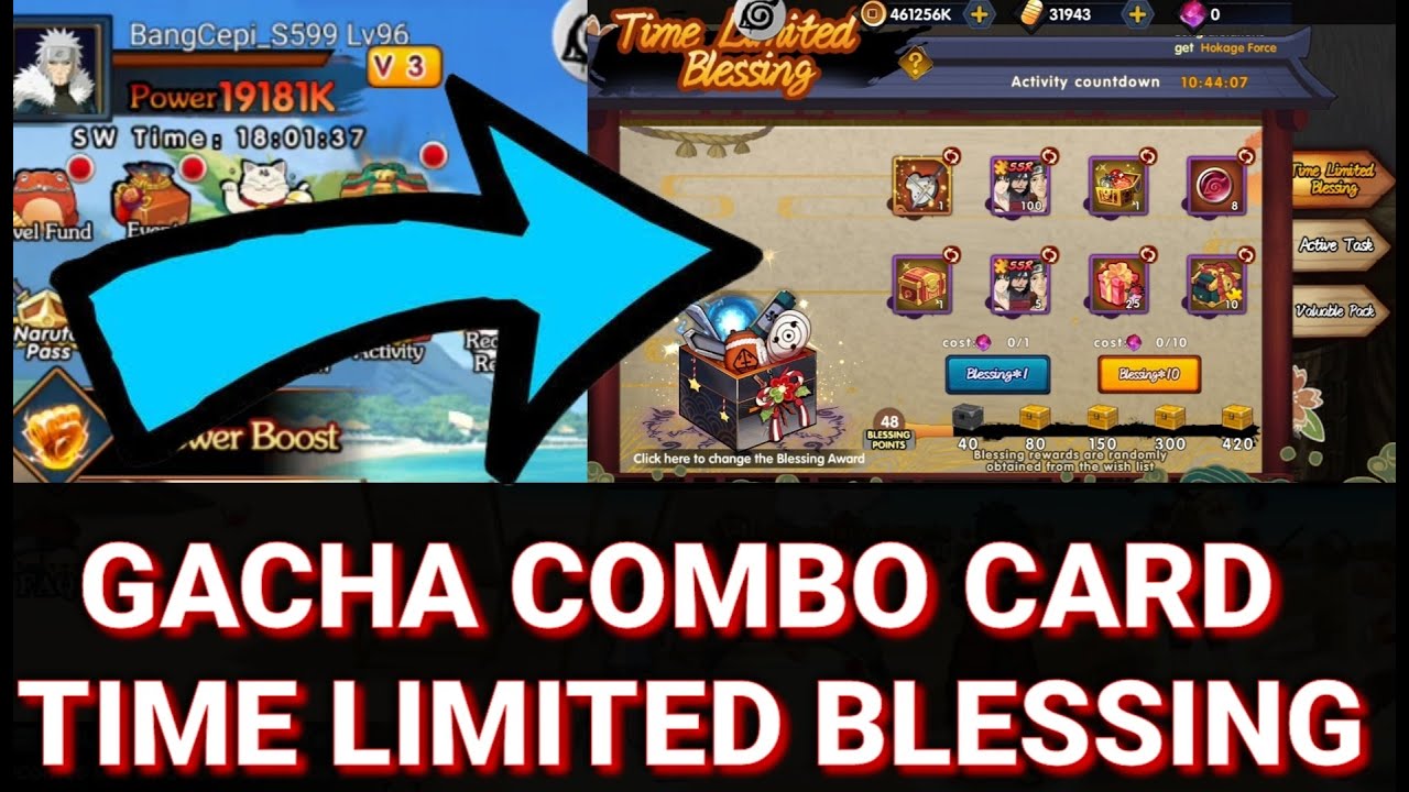 Ultimate Fight:Survival - Gacha Combo Card Time Limited Blessing - YouTube