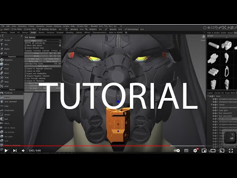 Metal Mask 3Dcoat Tutorial - YouTube