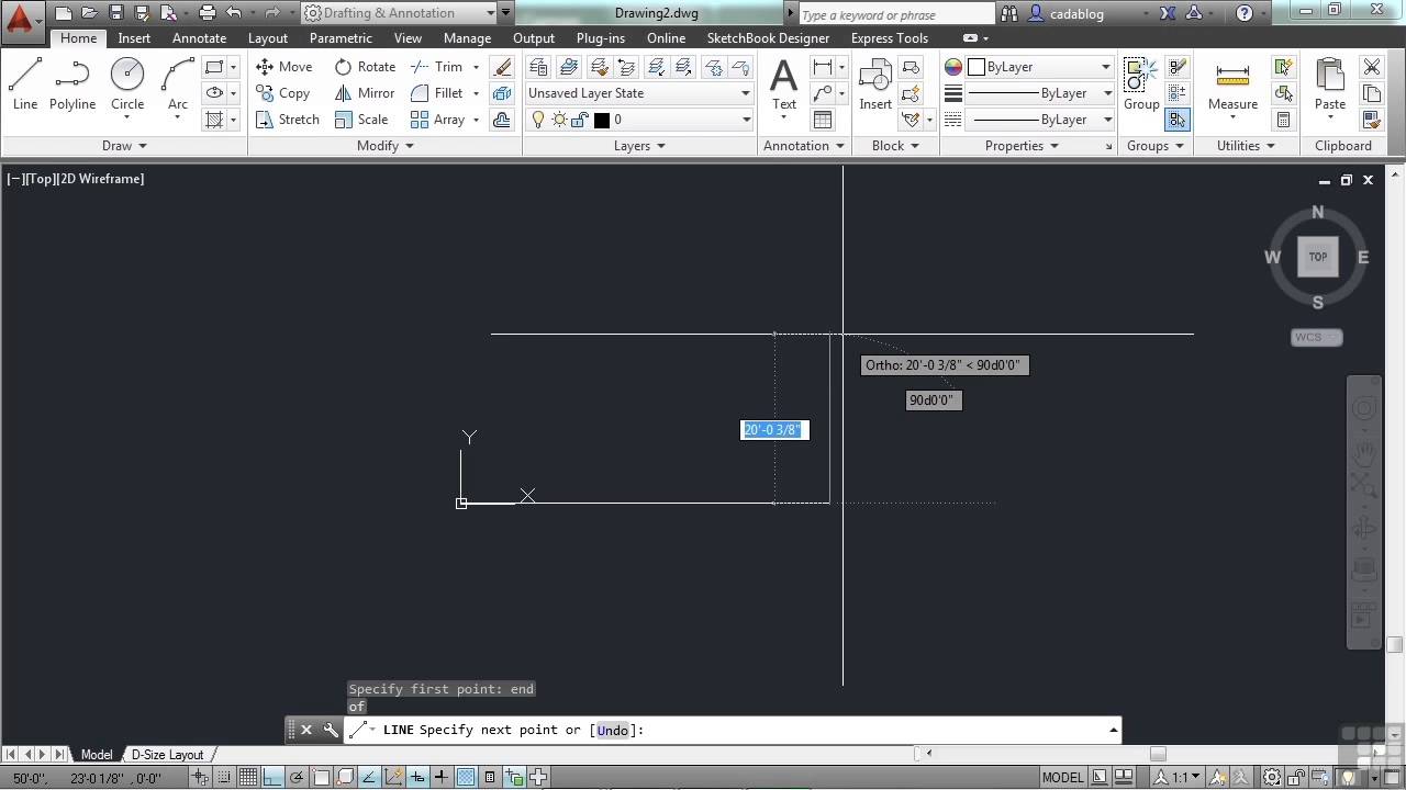 AutoCAD Training 0501 Lines You Will Use Them Everywhere - YouTube