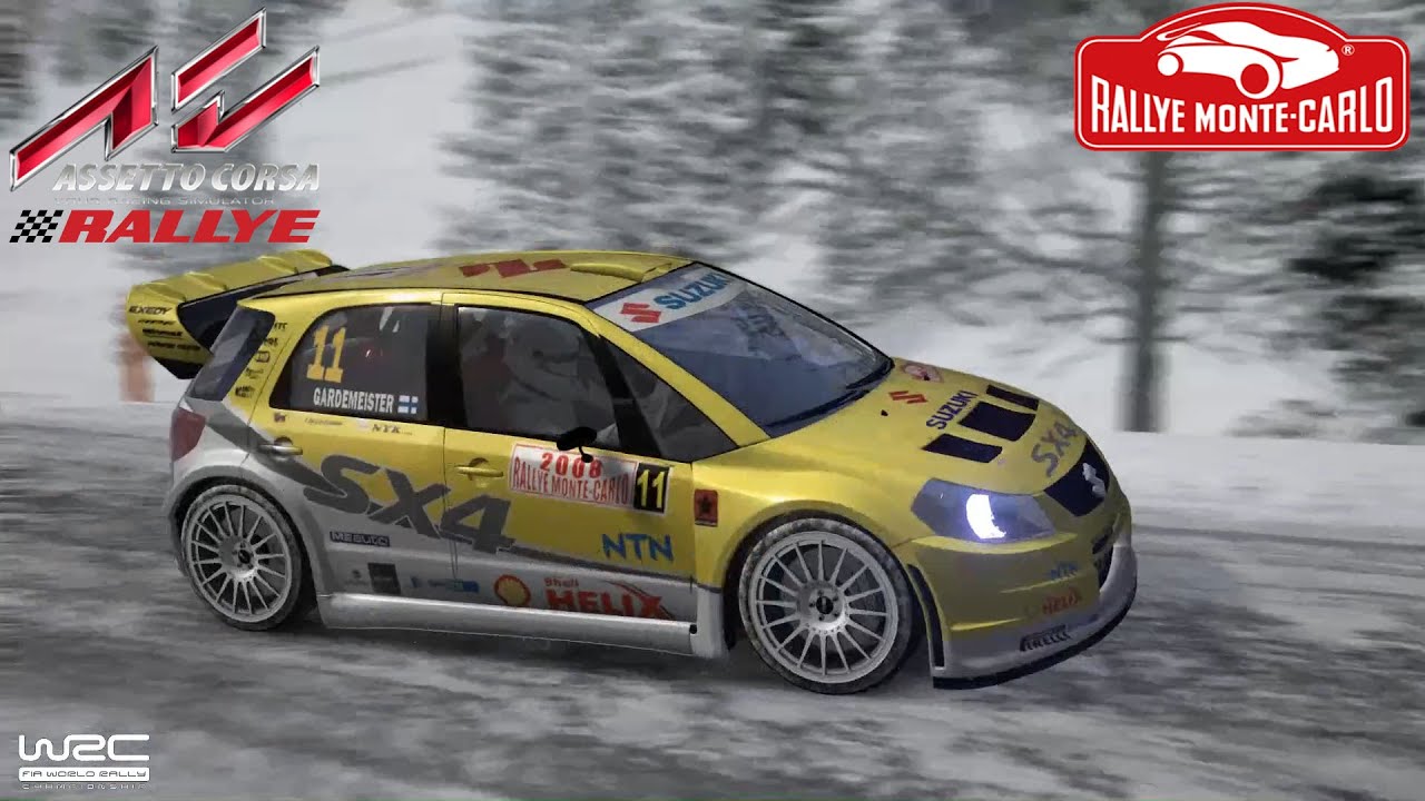 Suzuki SX4 WRC 2008 | Alpine Rally winter | Assetto Corsa Rally POV ...