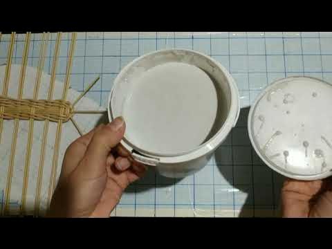 Поднос овальный с переходом двух цветов.1 часть.Донышко. - YouTube