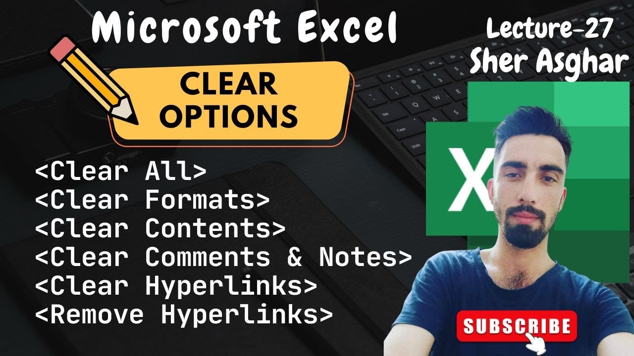 Excel Clear Options Explained | Clear Format, Contents, Comments ...