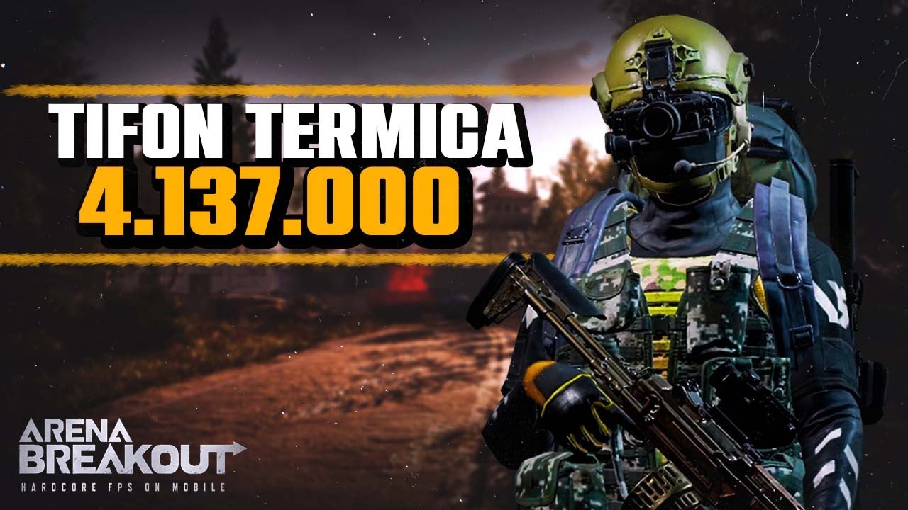 ¡MITEK EN TIFON, 4 MILLONES A PURA TERMICA! // ARENA BREAKOUT - MITEK ...