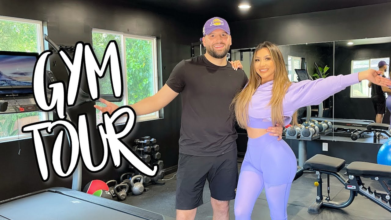 OUR COMPLETE HOME GYM TOUR!! - YouTube