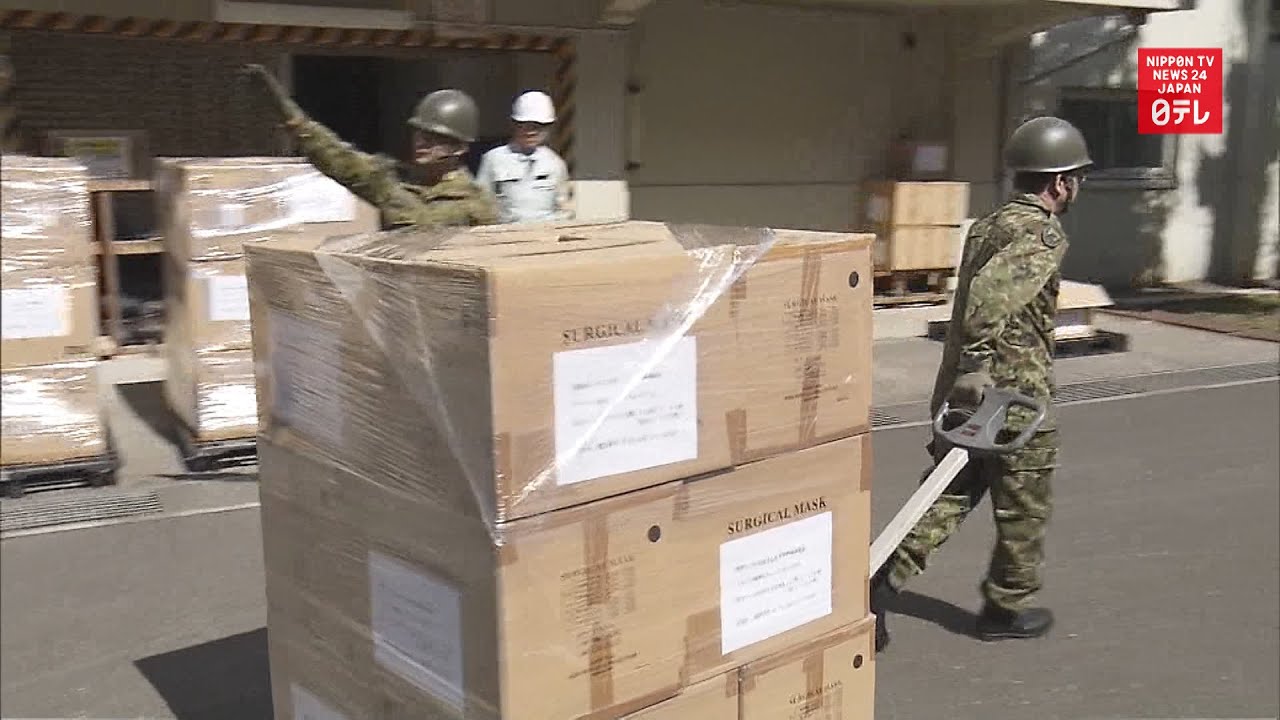 CORONAVIRUS: SDF delivers 350,000 masks to govt - YouTube