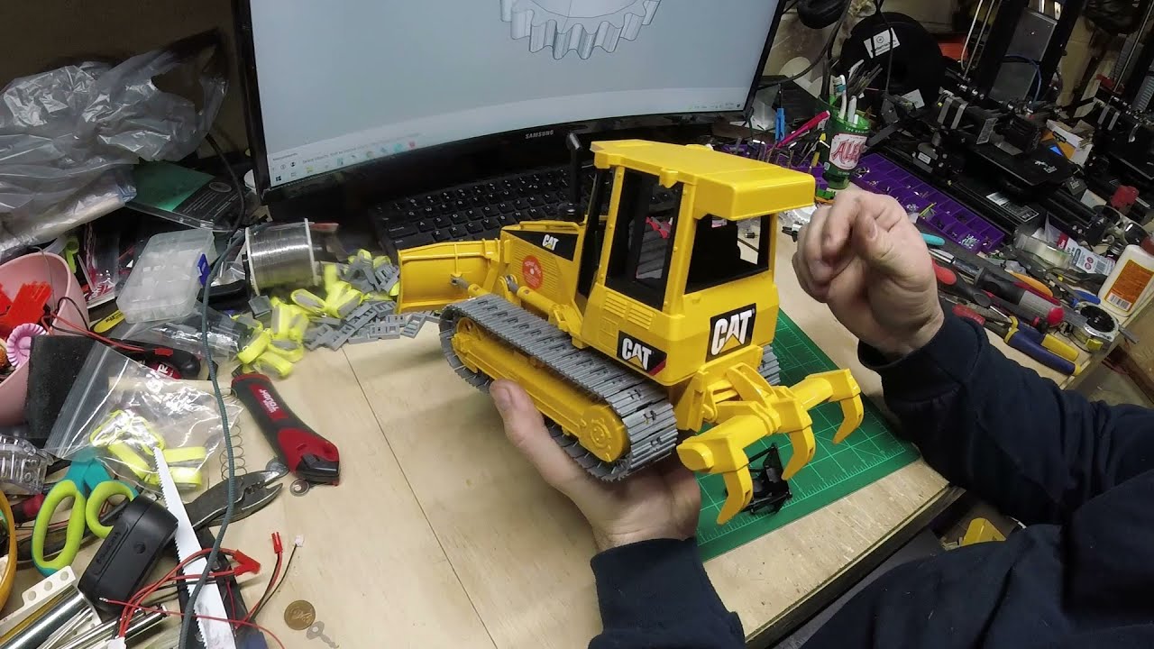 RC Conversion - Bruder D5 Part 1 - YouTube