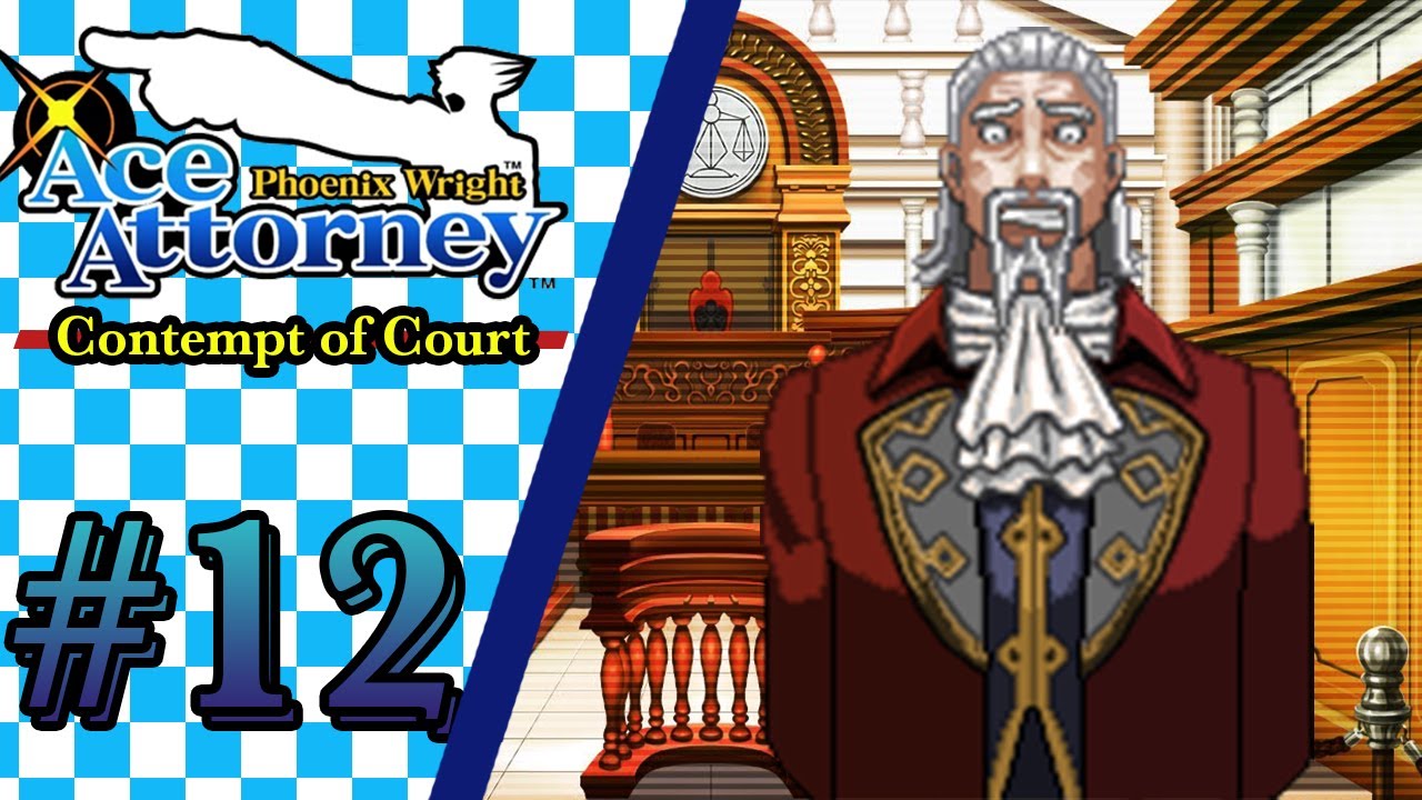 Masked Assailant | Phoenix Wright: Contempt of Court (Part 12) - YouTube
